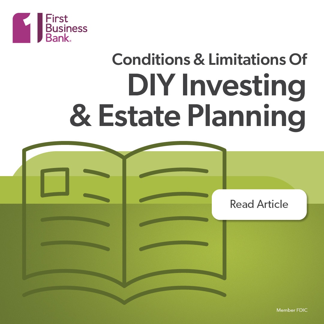 Conditions And Limitations Of DIY Investing And Estate Planning - First ...